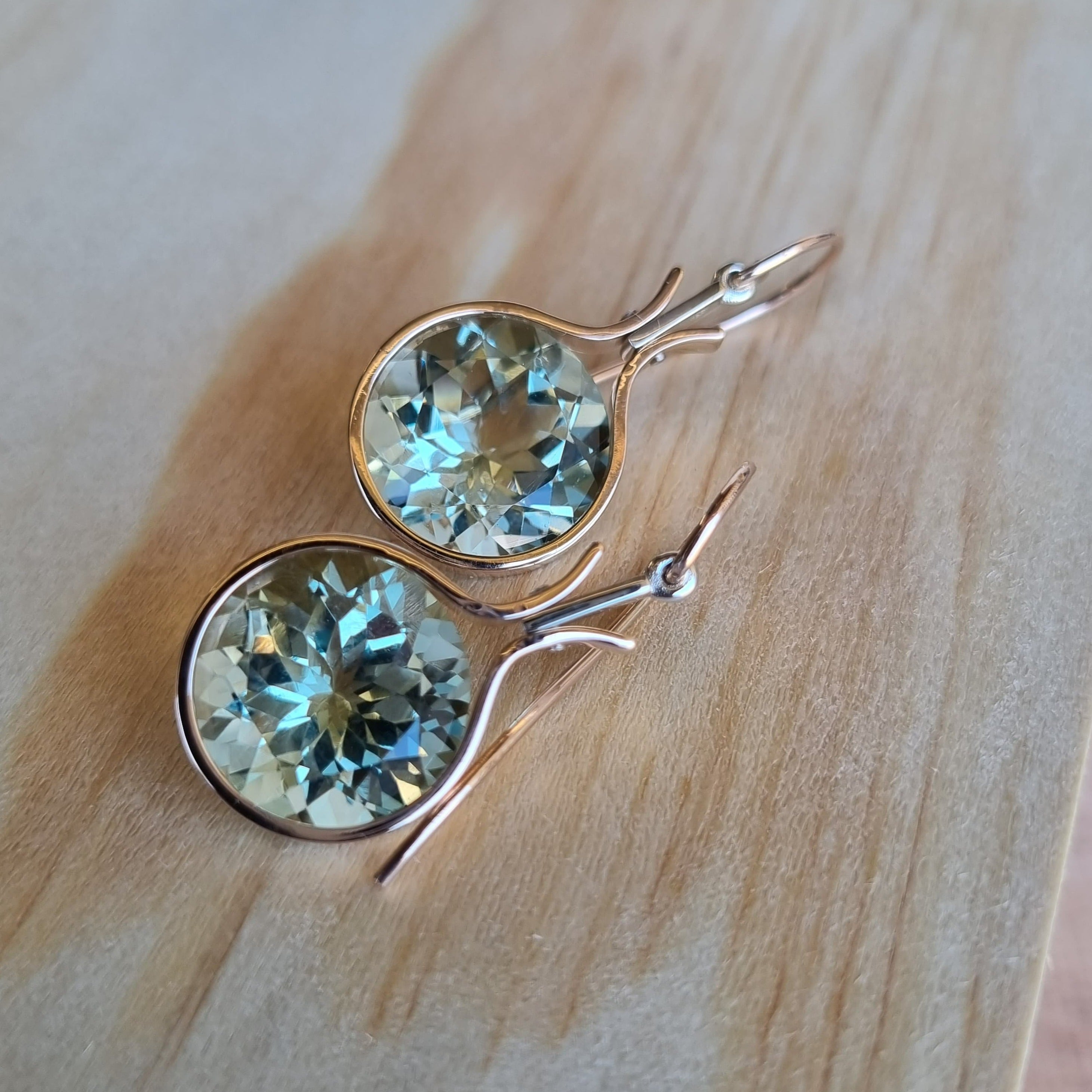 Dewdrop Mint Quartz 12mm Earrings Rose Gold – TCity Jewellers