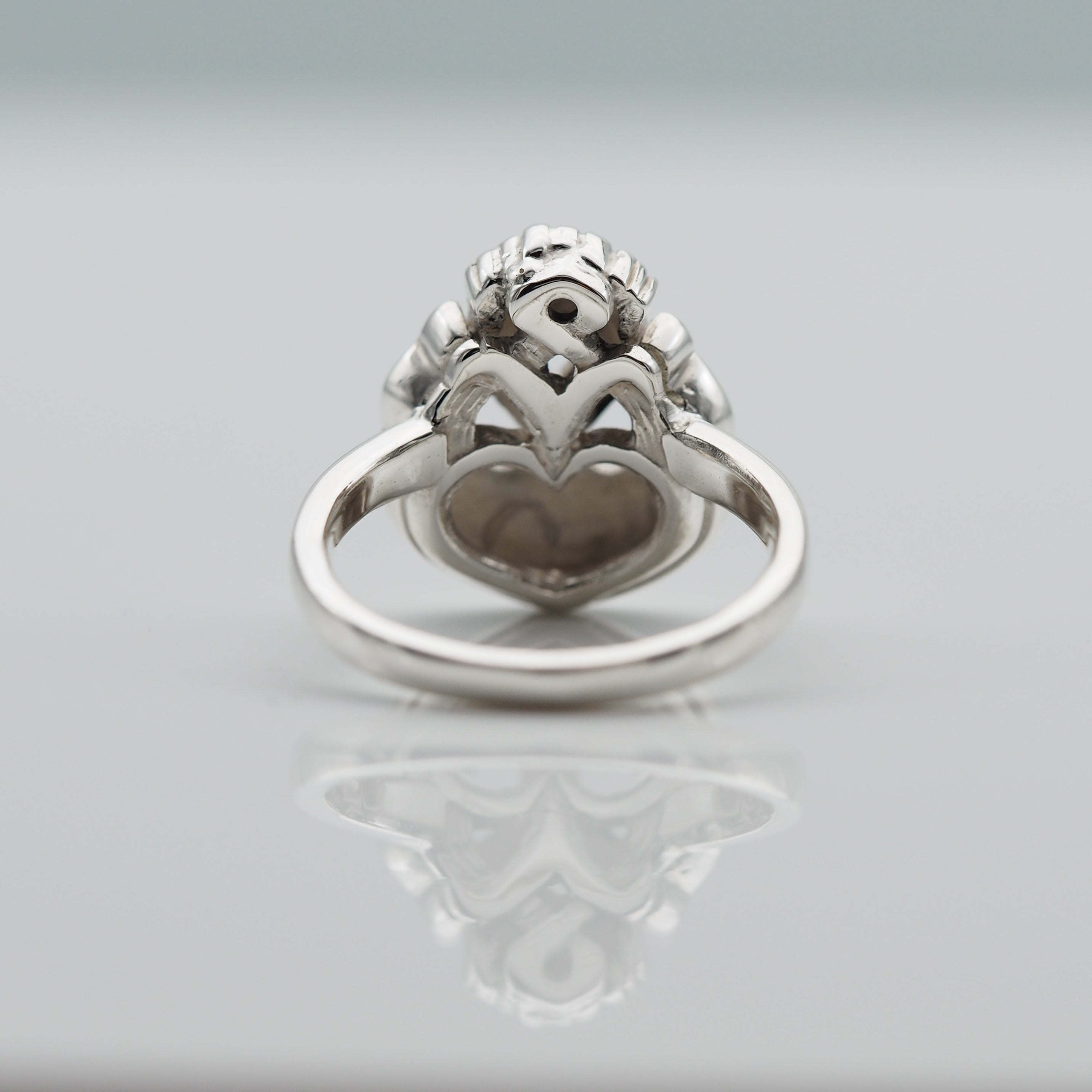 Luv Skull Silver Ring – TCity Jewellers